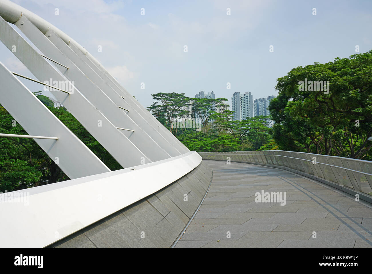 View of the Southern Ridges, a trail connecting parks along the ...