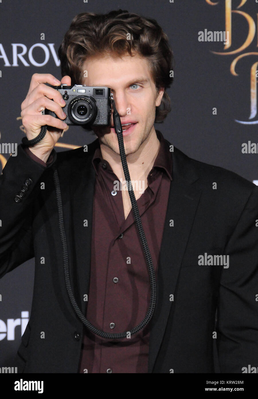 HOLLYWOOD, CA - MARCH 2: Actress Keegan Allen attends Disney's "Beauty ...