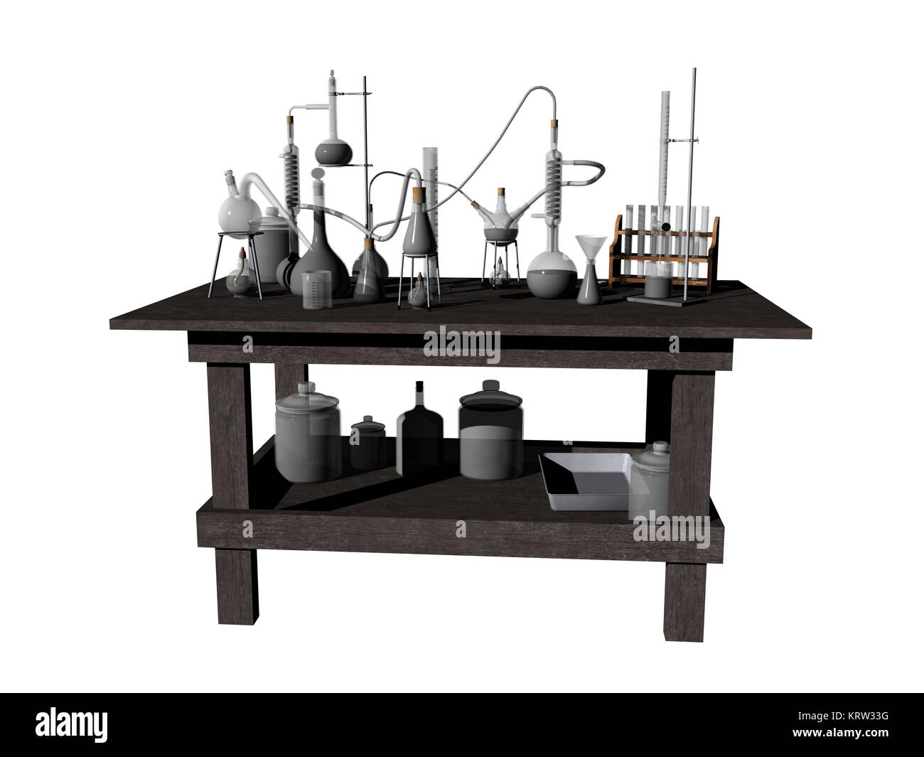 laboratory table free Stock Photo - Alamy