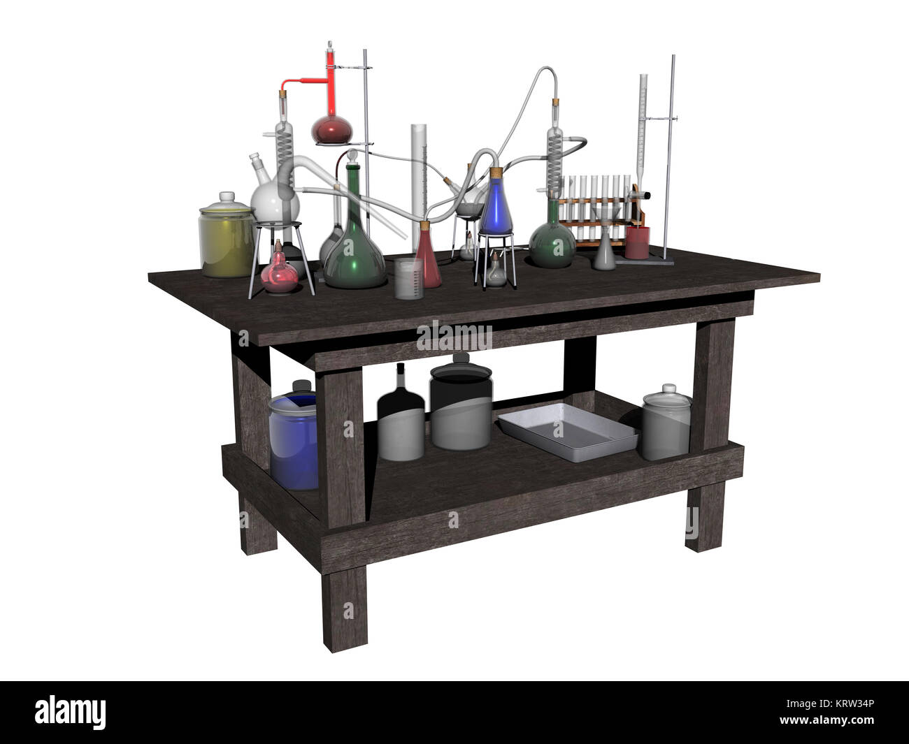 laboratory table free Stock Photo - Alamy