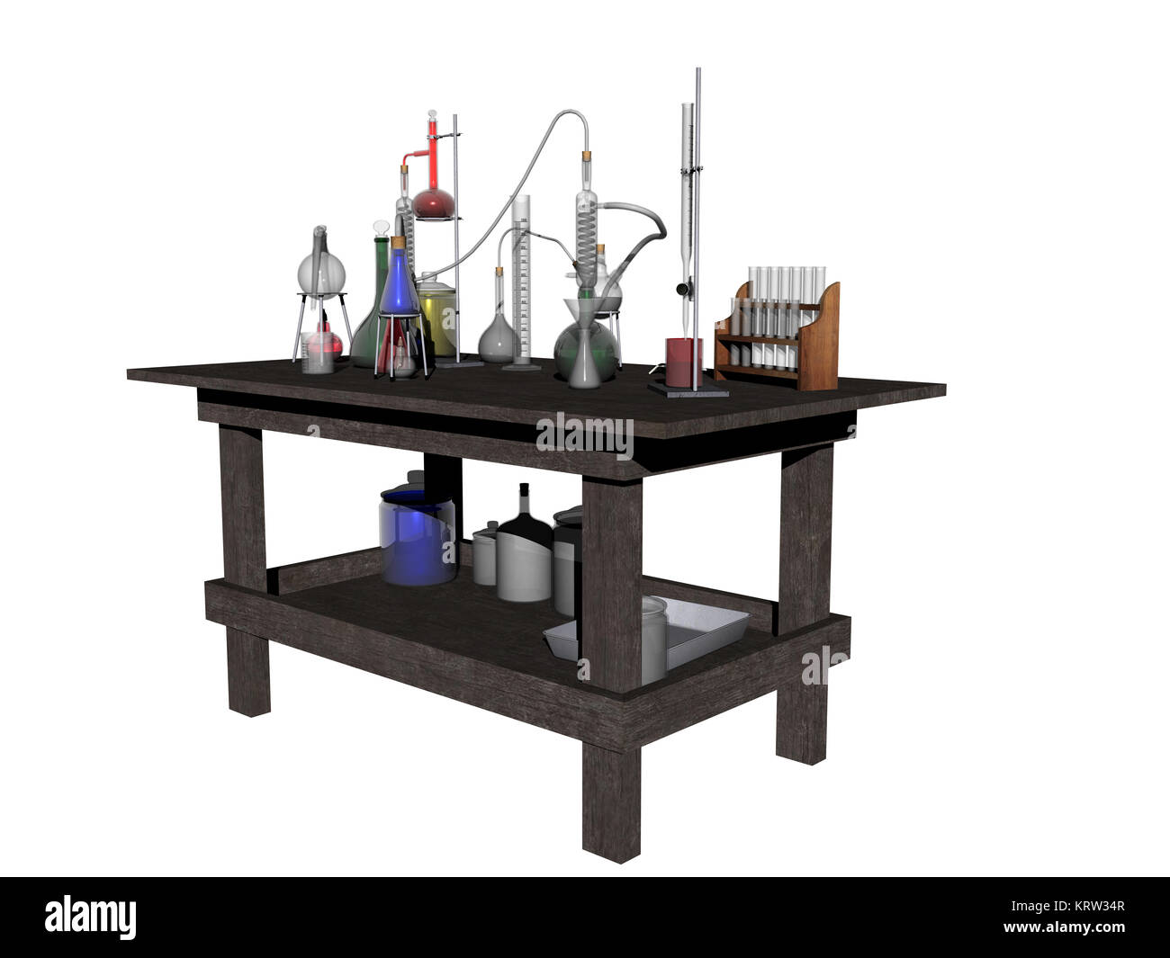 laboratory table free Stock Photo - Alamy