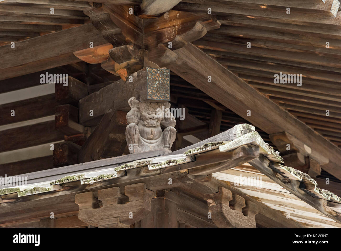 Horyuji temple, Ikaruga Town, Ikoma District, Nara Prefecture, Japan ...