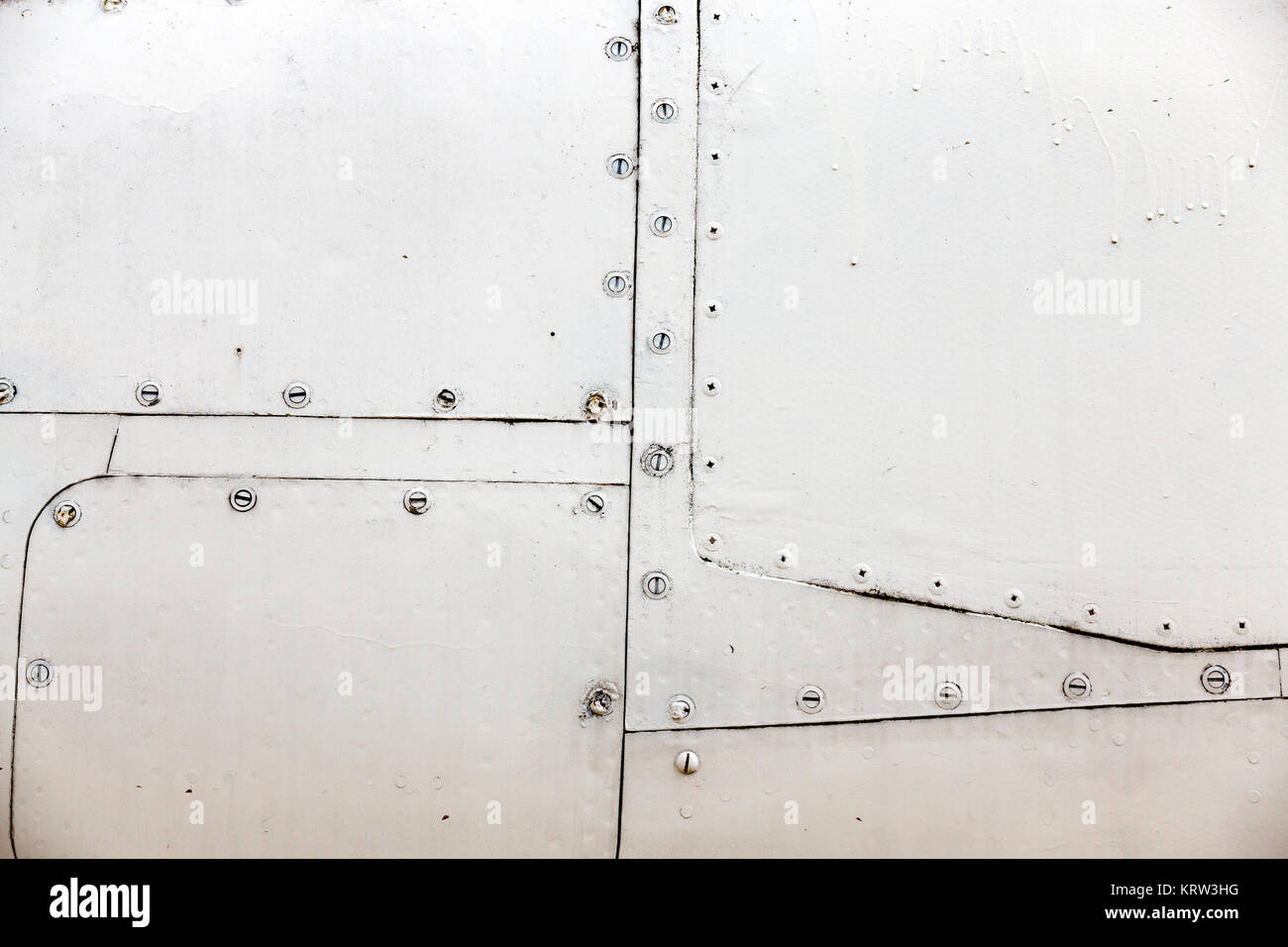 Aircraft metal cladding Stock Photo - Alamy