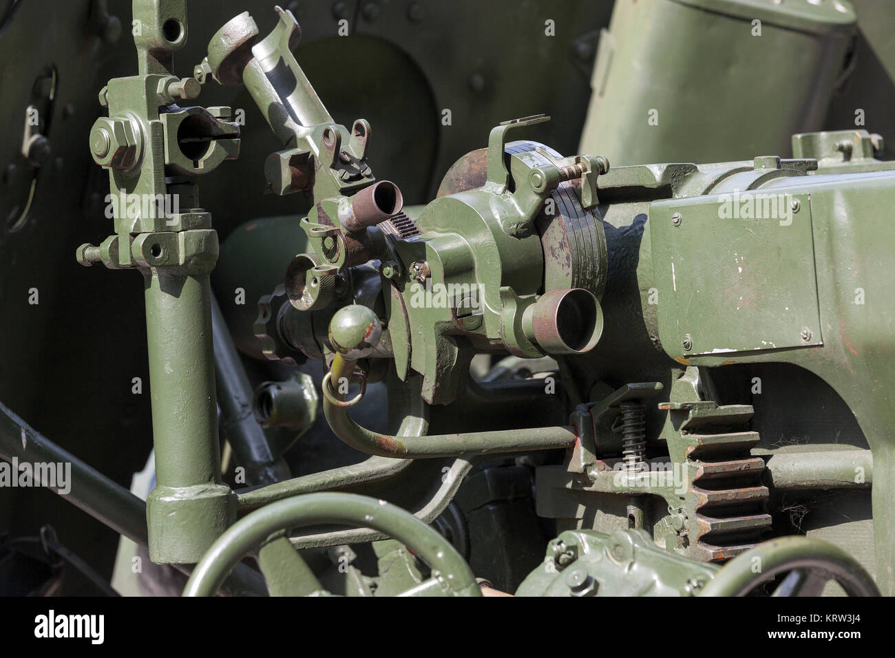 Old military equipment Stock Photo - Alamy