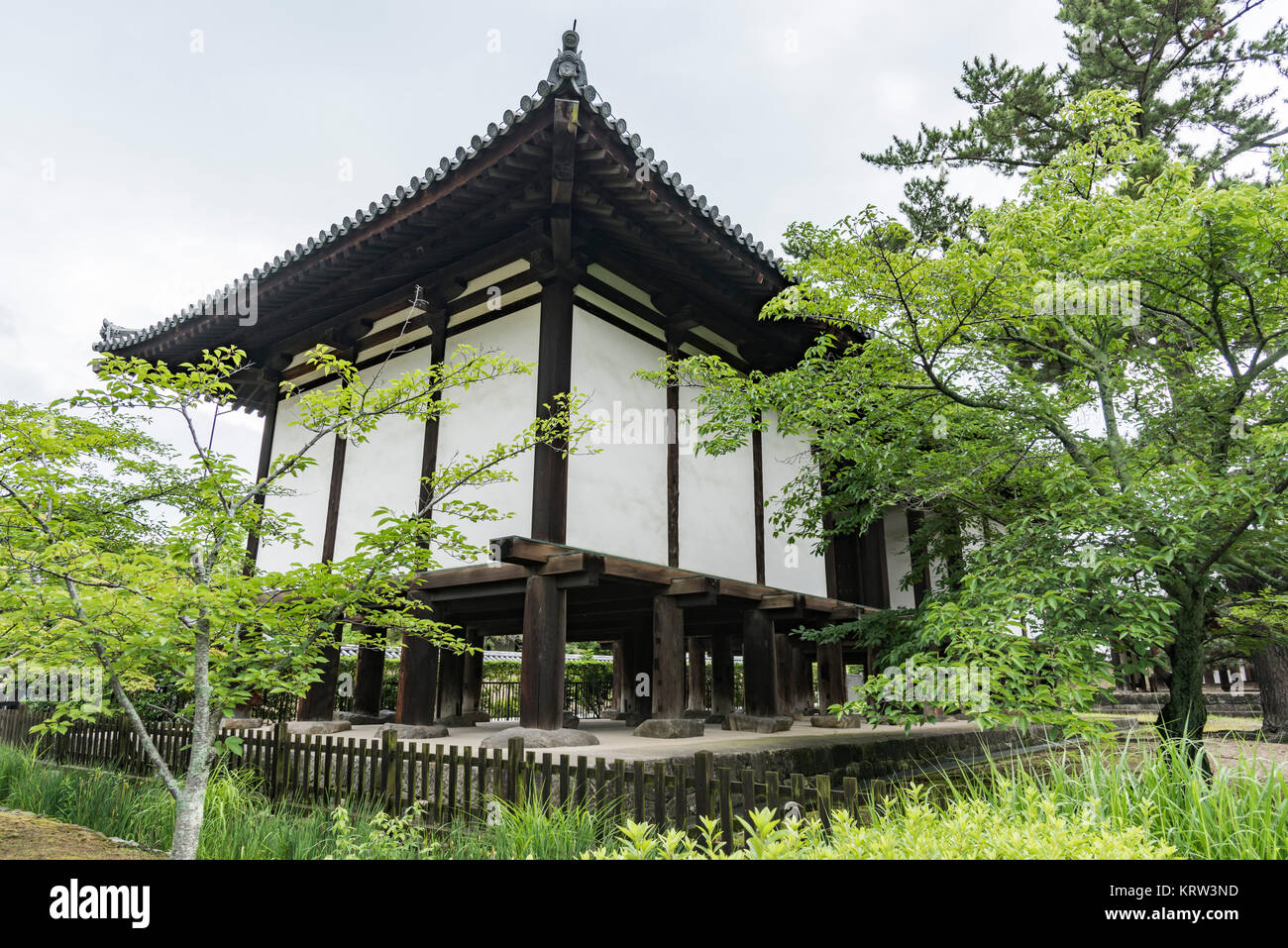 Horyuji temple, Ikaruga Town, Ikoma District, Nara Prefecture, Japan ...