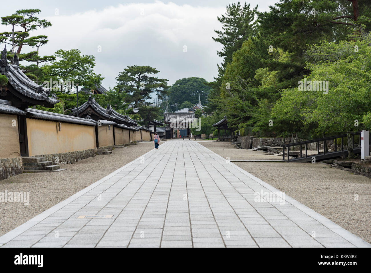 Horyuji temple, Ikaruga Town, Ikoma District, Nara Prefecture, Japan ...