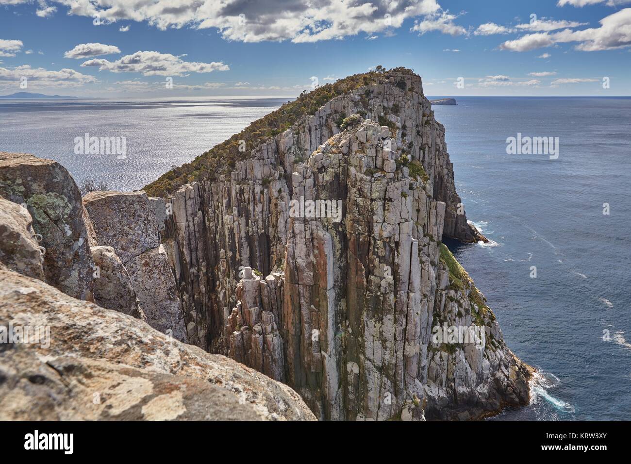 Rugged coastline cliffs Stock Photo - Alamy