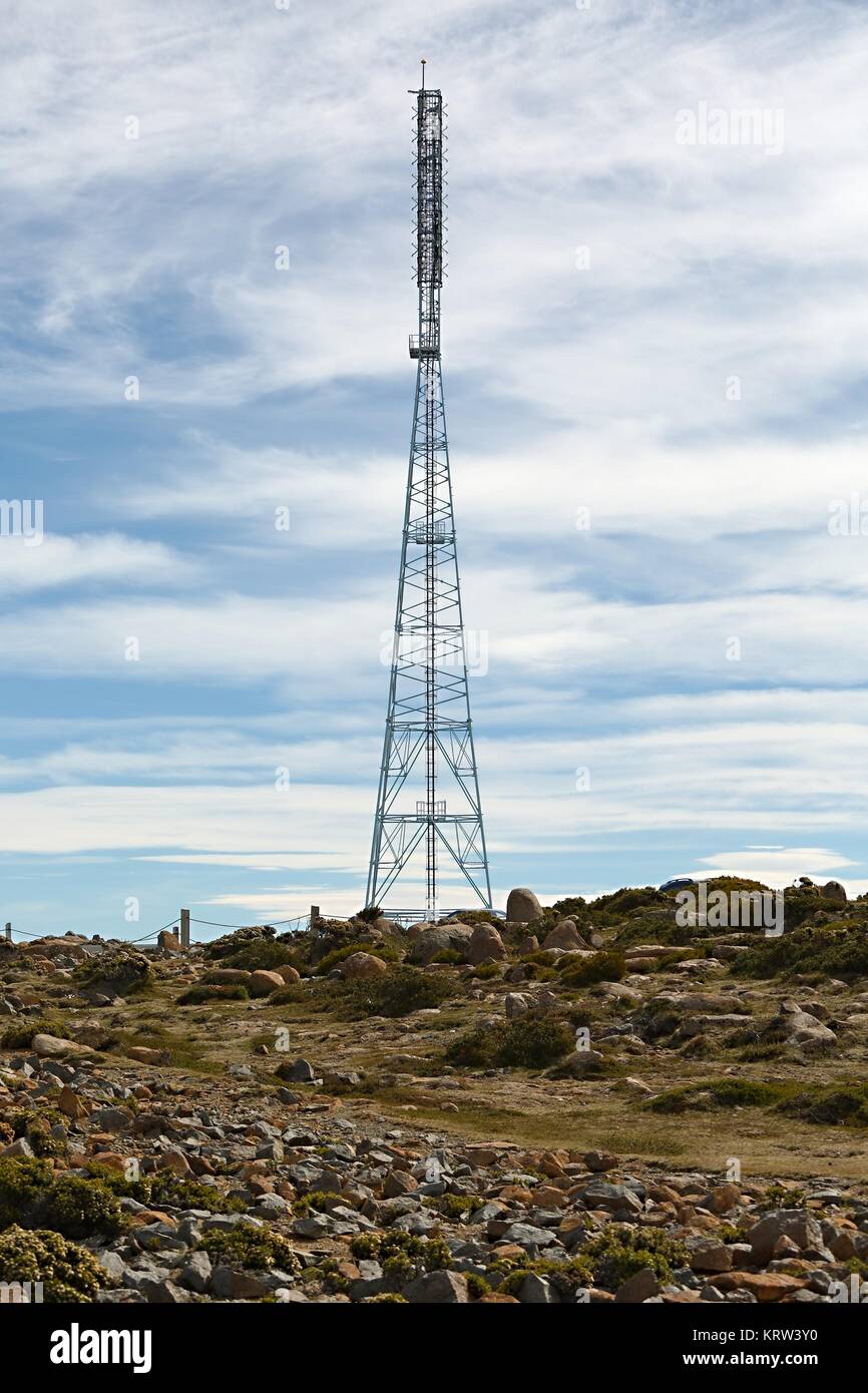 Transmitter Antenna Tower Stock Photo - Alamy