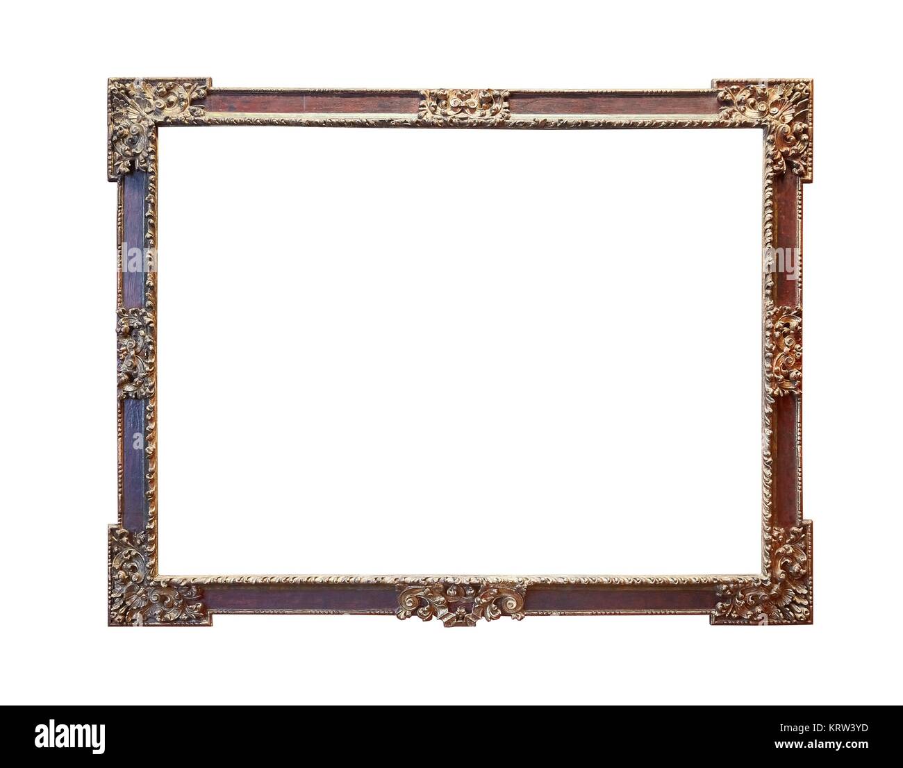 Old Picture Frame Stock Photo - Alamy