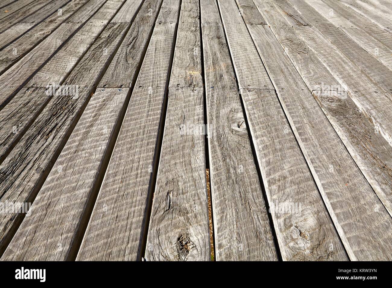 Wood deck pattern Stock Photo - Alamy