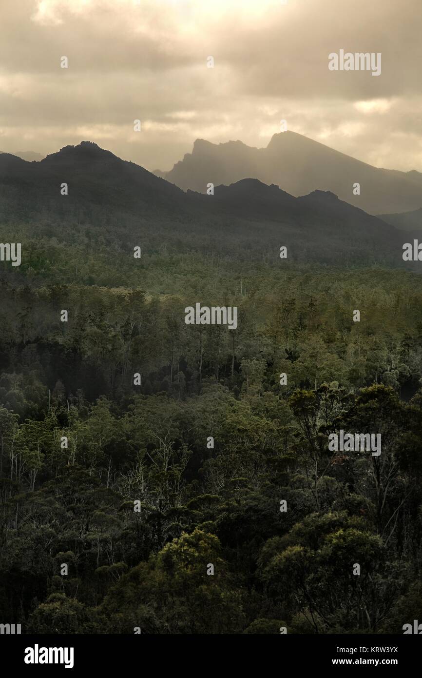 Dramatic Mountain Landscape Stock Photo - Alamy