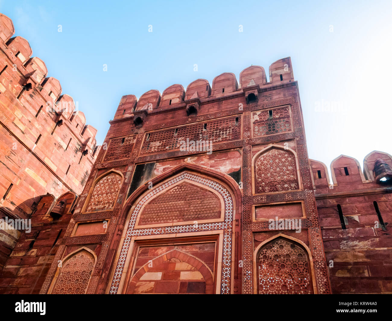 Sandstone rock wall gate hi-res stock photography and images - Alamy