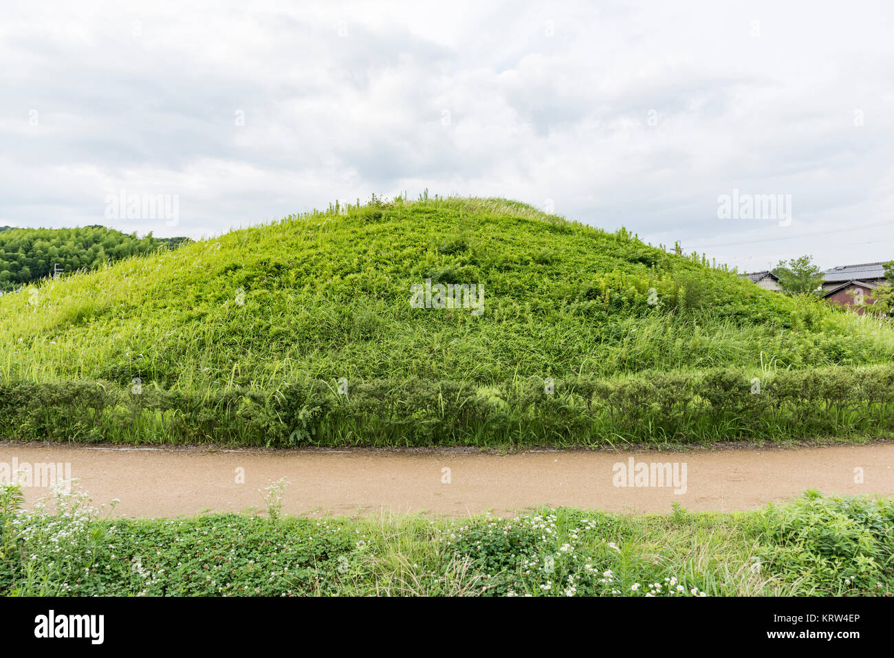 Fujinoki Tomb, Ikaruga Town, Ikoma District, Nara Prefecture, Japan ...
