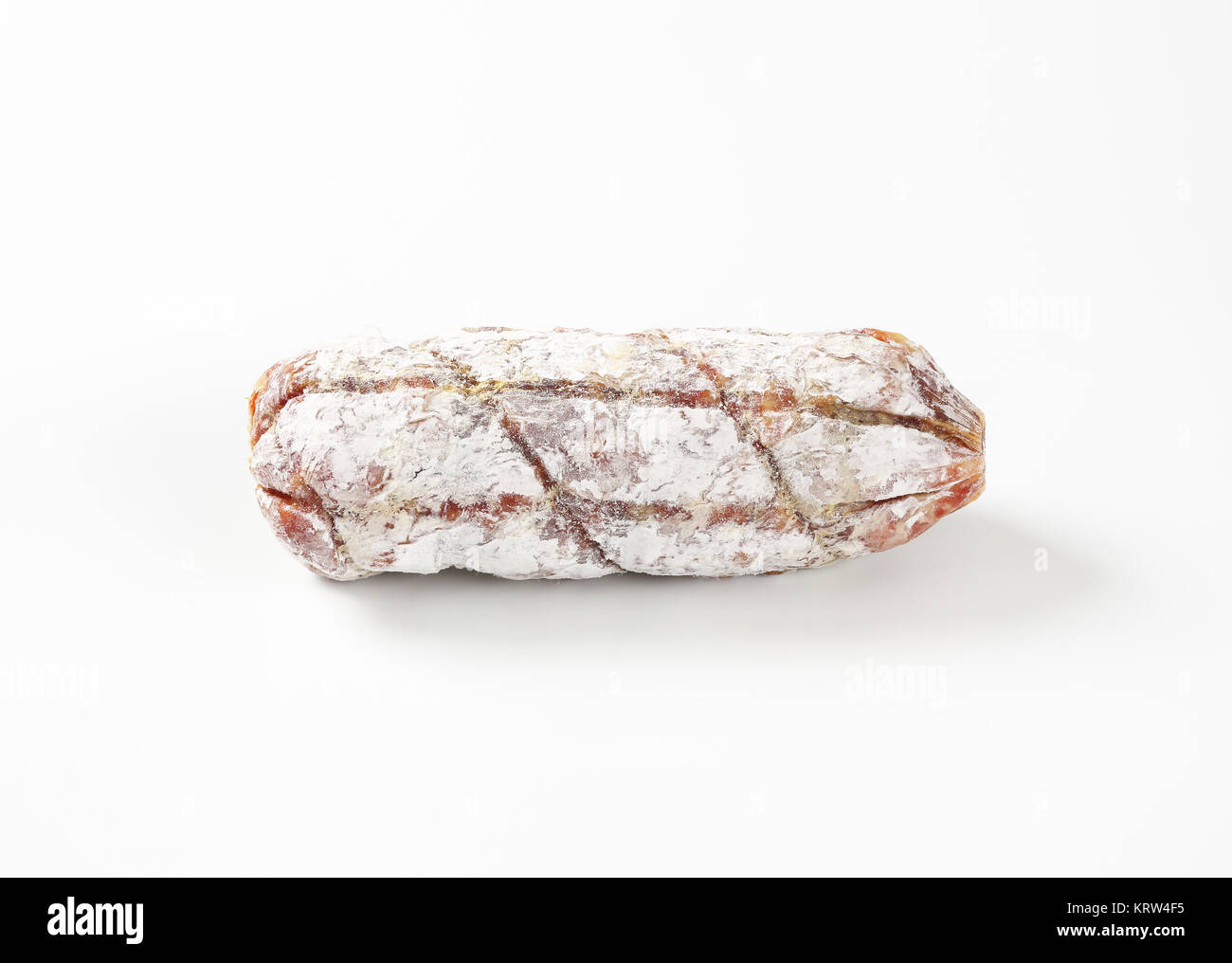 French Saucisson Sec Stock Photo - Alamy