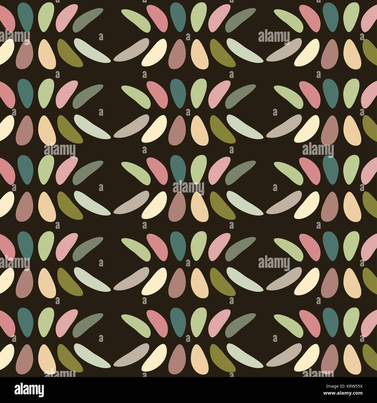 Ovals colorful abstract background Stock Photo - Alamy