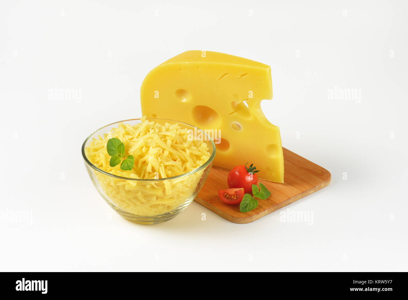 Swiss style cheese Stock Photo - Alamy