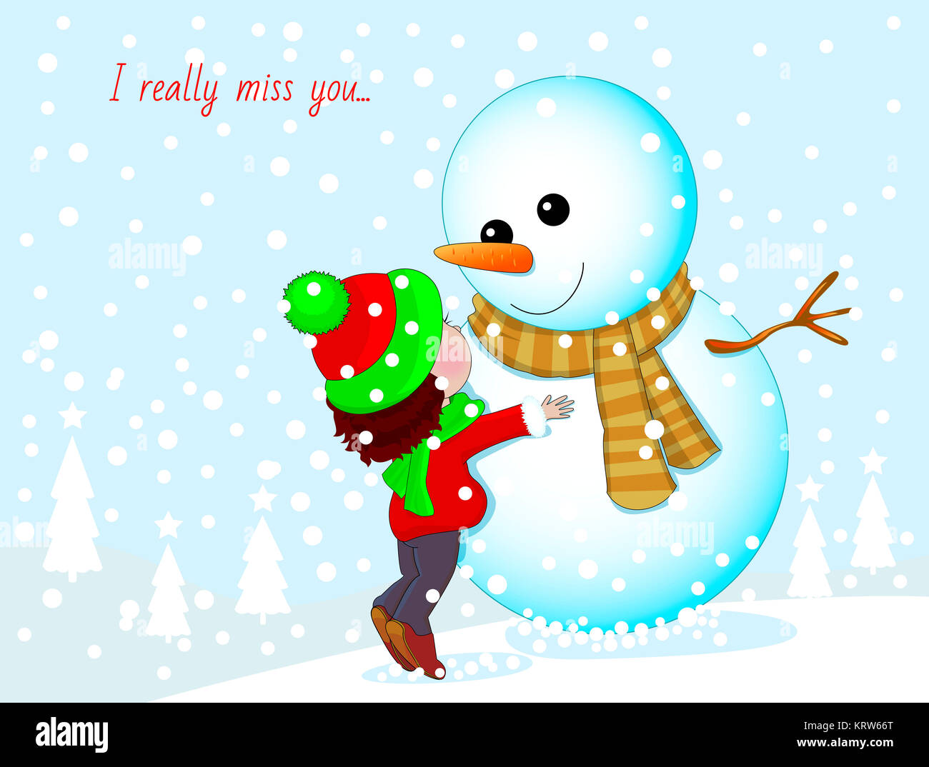 I really miss you Stock Photo - Alamy