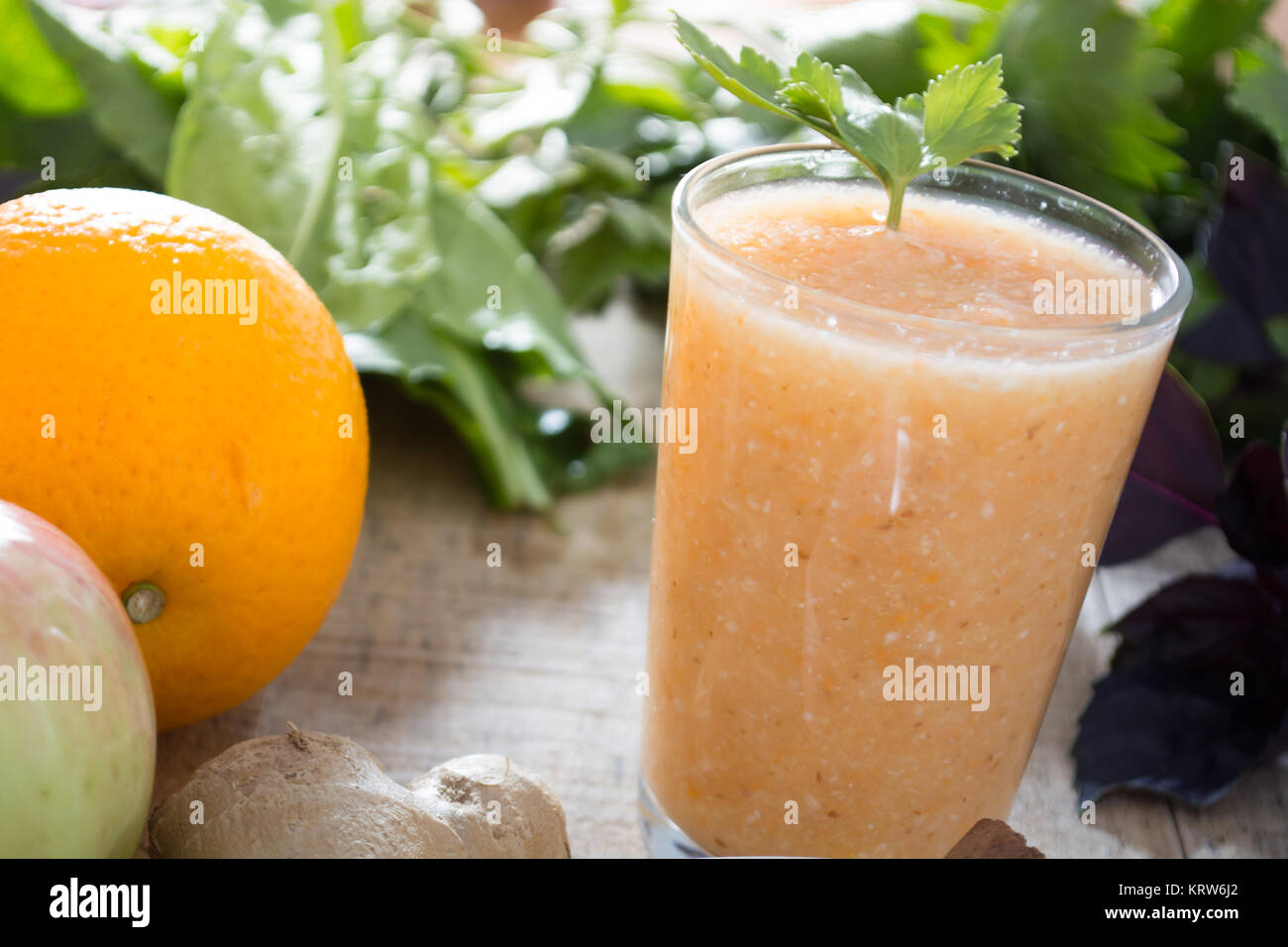 Healthy ginger drink Stock Photo - Alamy