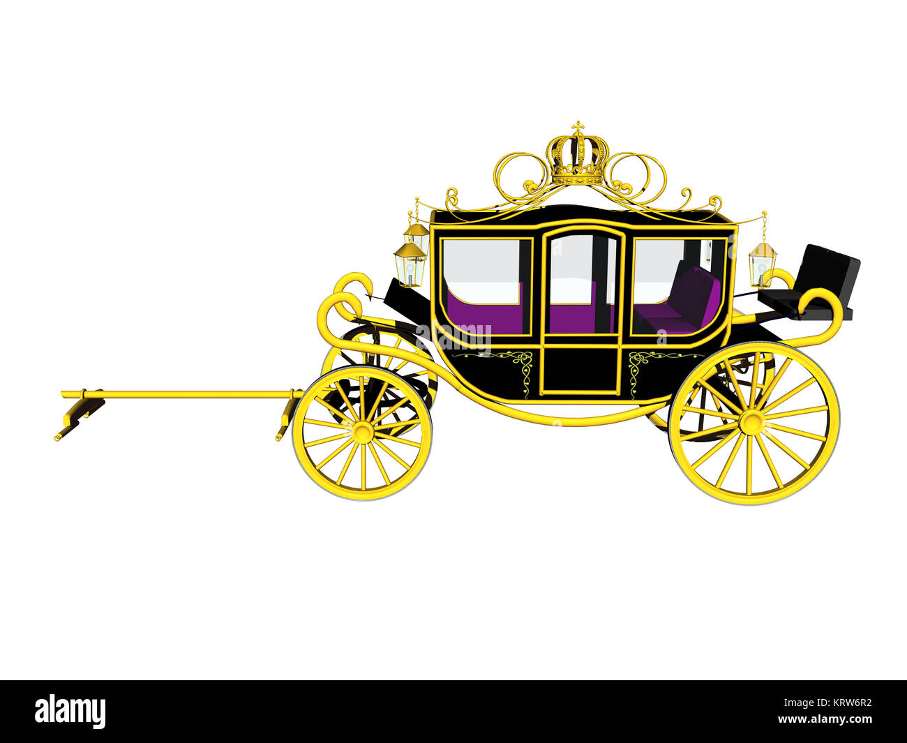 wedding carriage released Stock Photo - Alamy