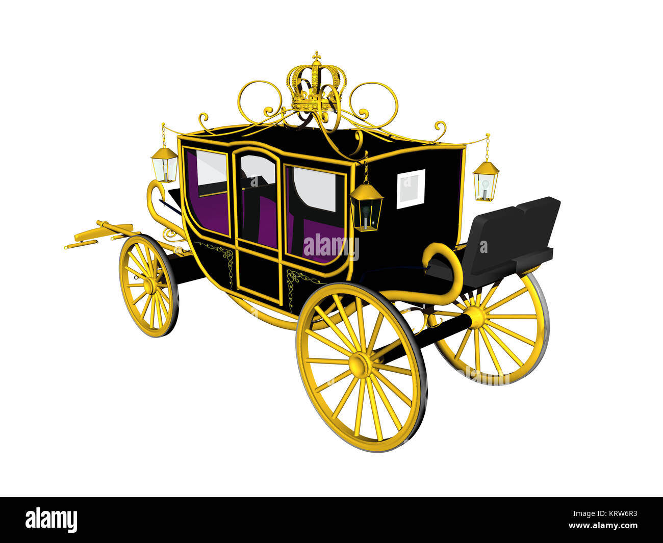 wedding carriage released Stock Photo - Alamy