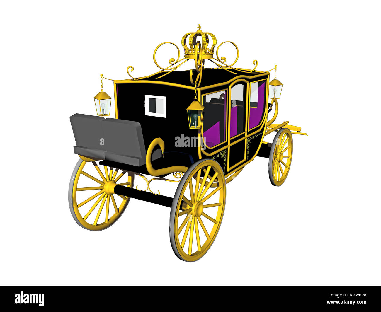 wedding carriage released Stock Photo - Alamy