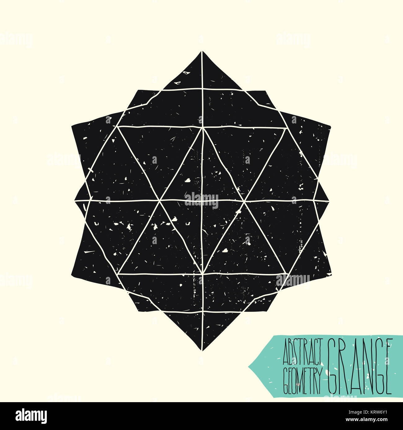 Abstract simple geometric figure Stock Photo - Alamy