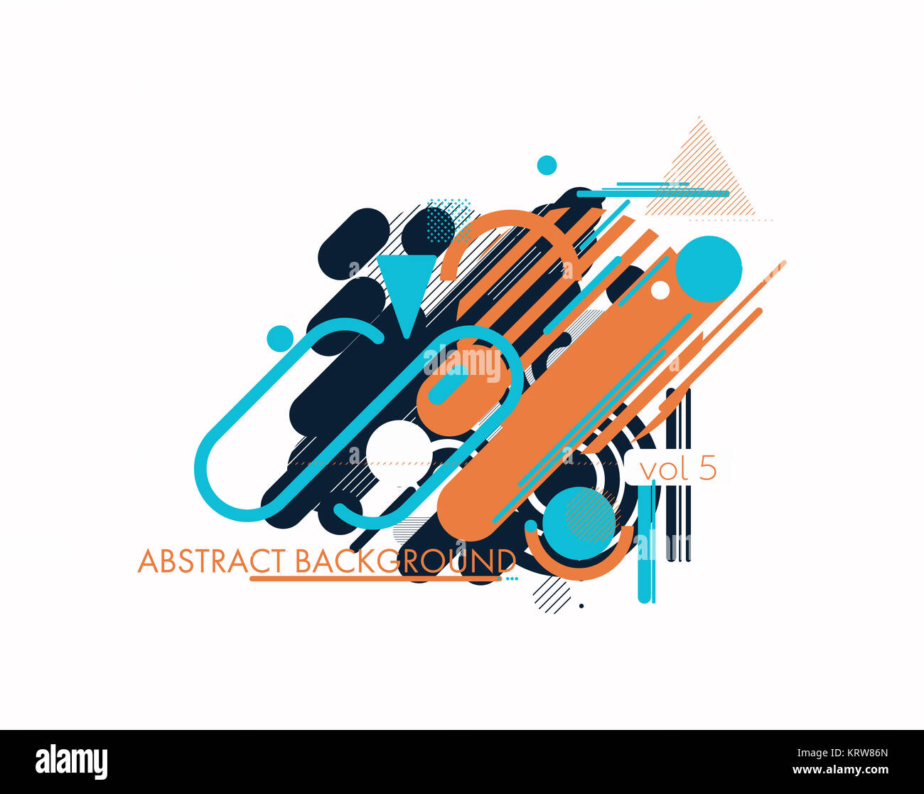 Geometry design elements Stock Photo - Alamy