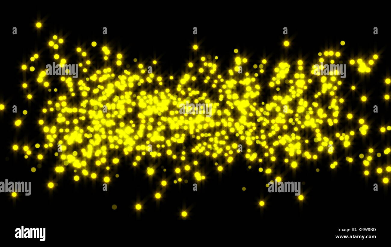 Golden particle background Stock Photo - Alamy