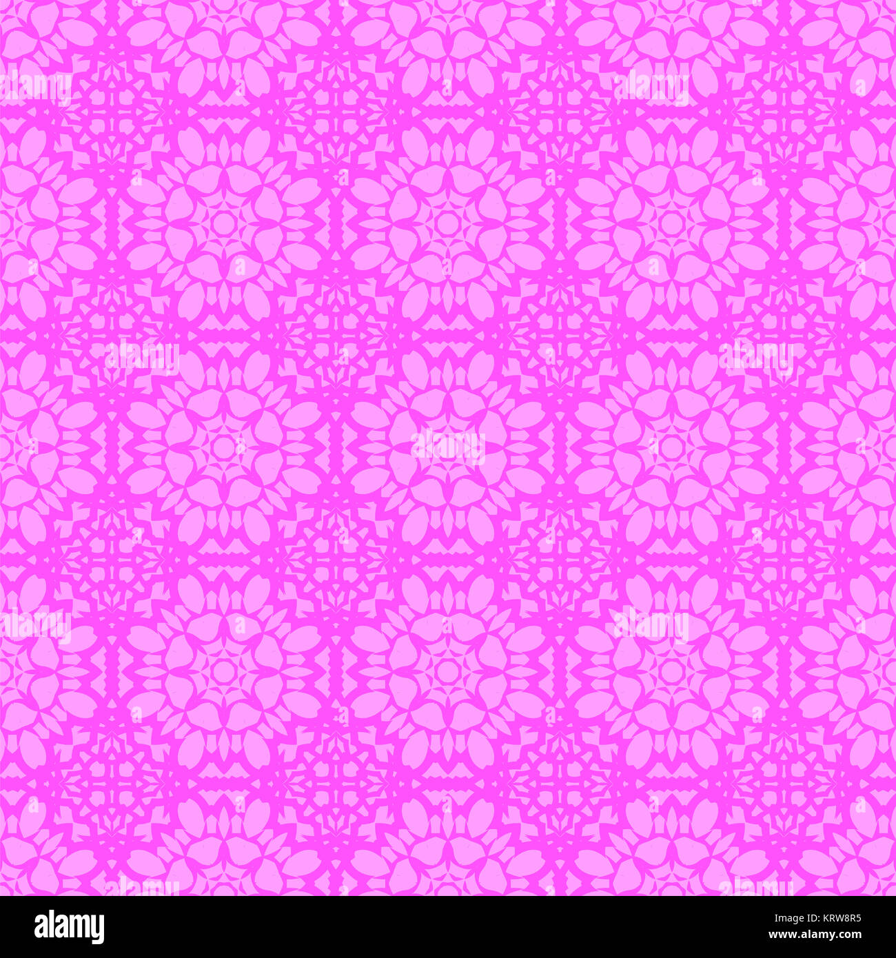 Pink Ornamental Seamless Line Pattern Stock Photo - Alamy