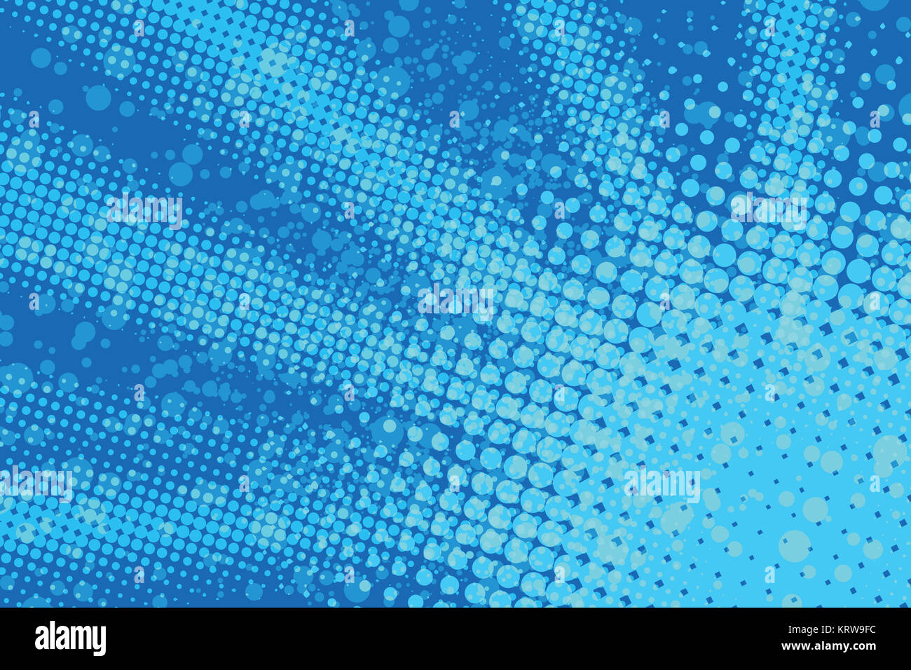 The blue sun with rays pop art retro background Stock Photo - Alamy