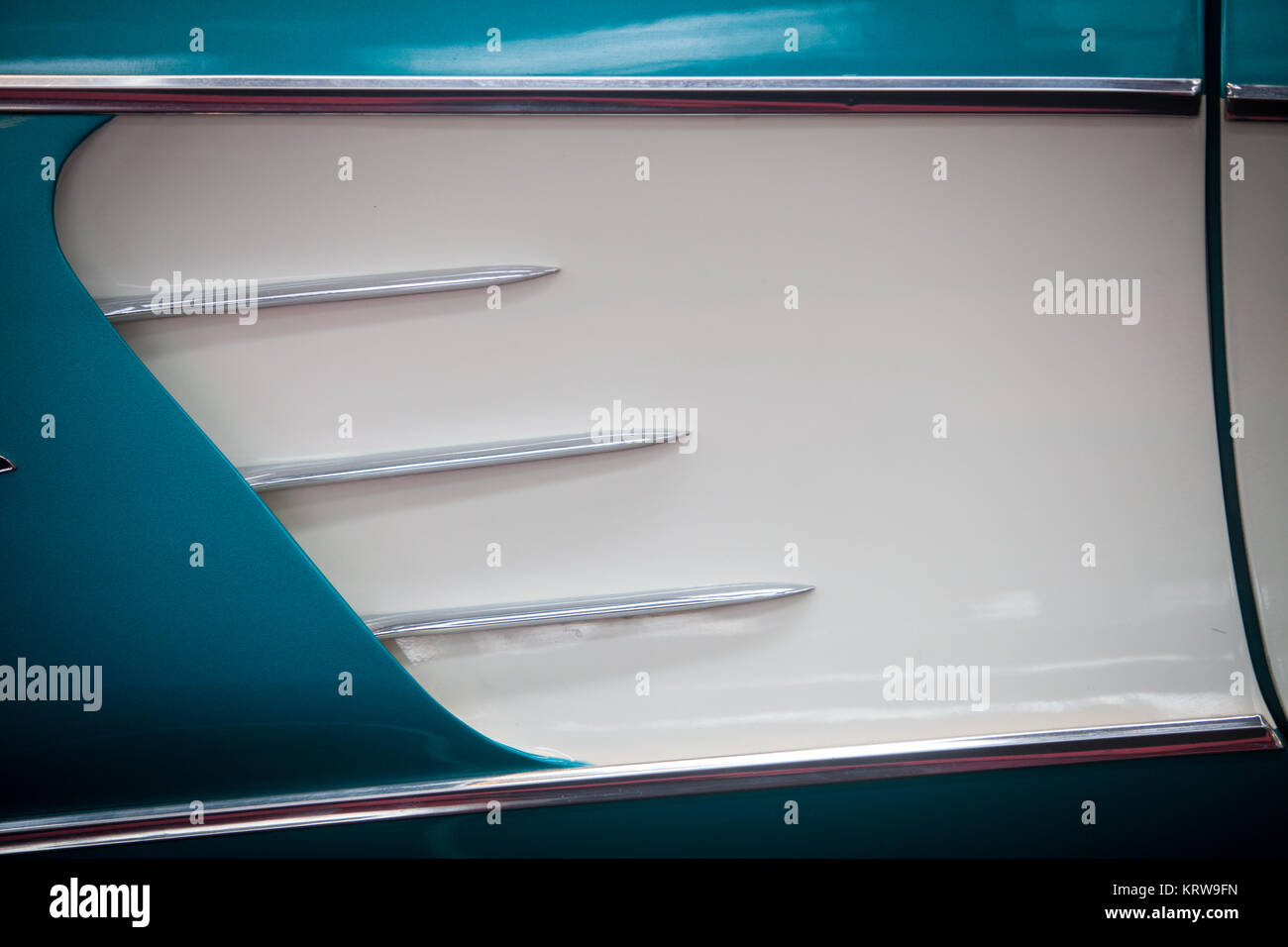 Vintage car air vent Stock Photo - Alamy