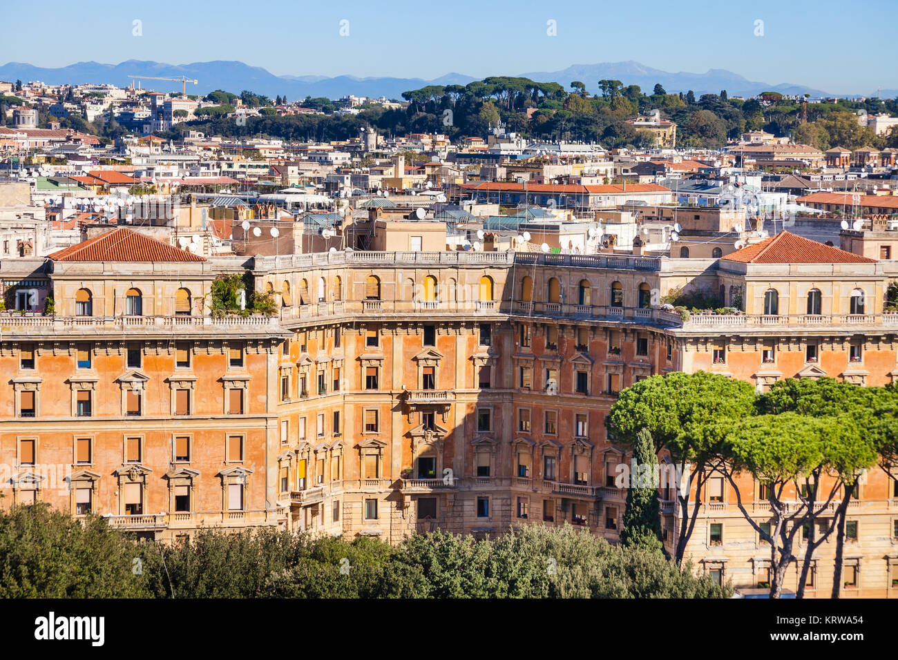 Residential Building In Rome High Resolution Stock Photography and ...