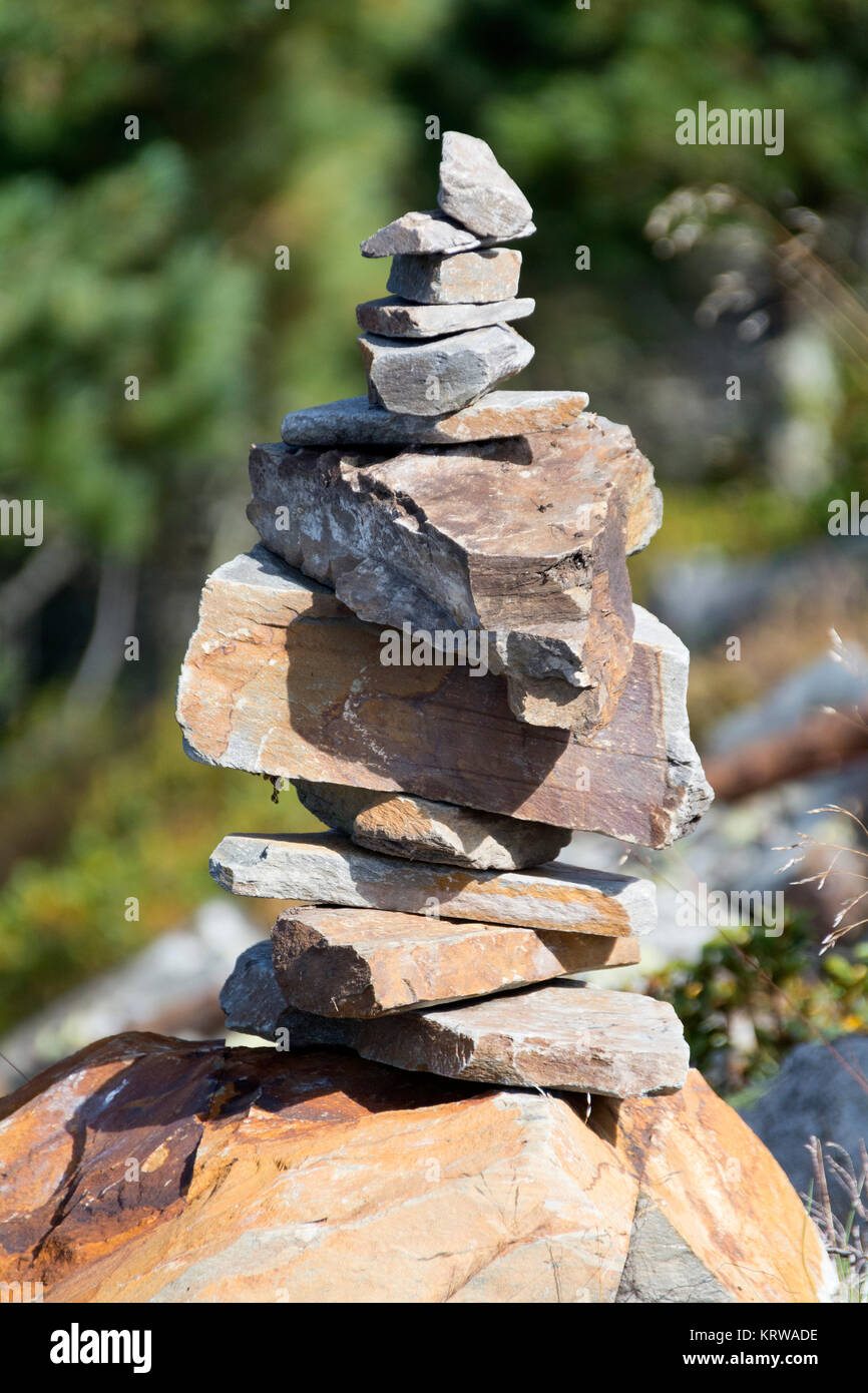 cairn in portrait Stock Photo - Alamy