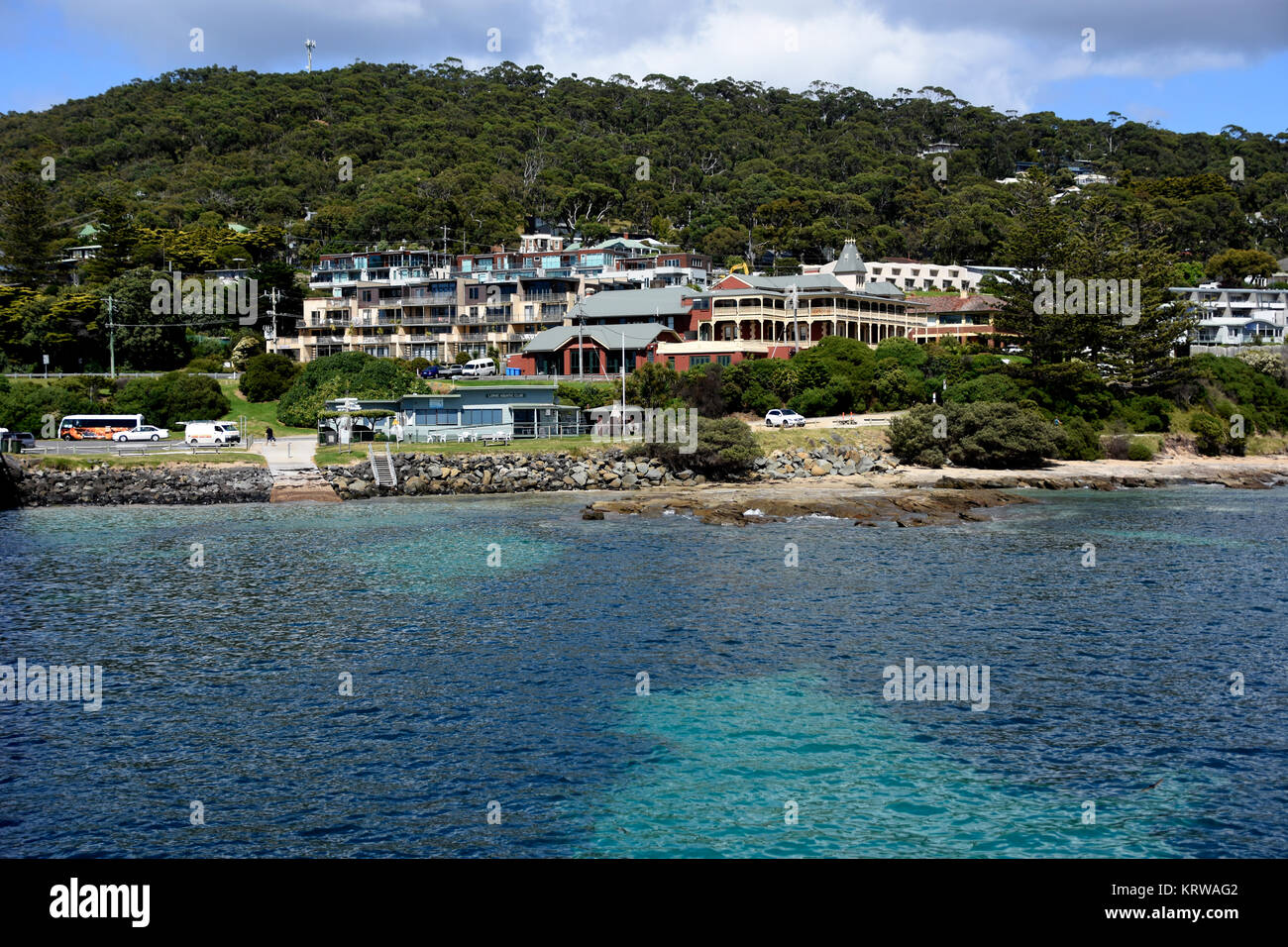 land at Lorne Beach on the Great Ocean Road Stock Photo - Alamy
