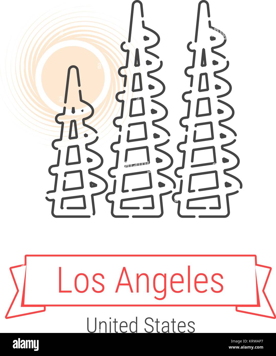 La tourism Stock Vector Images - Alamy