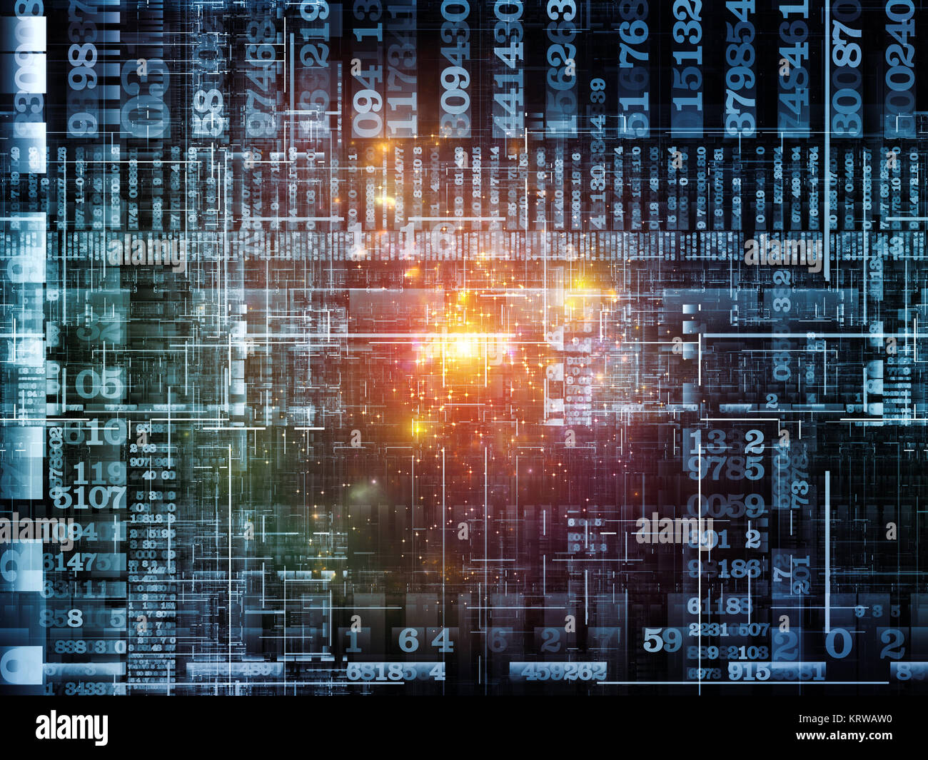 Advance of Technology Links Stock Photo - Alamy