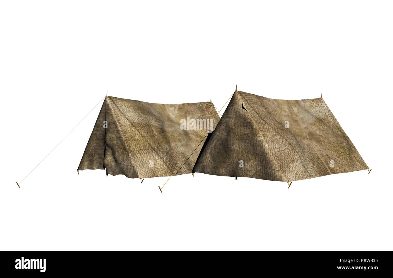 Tents Cut Out Stock Images & Pictures - Alamy