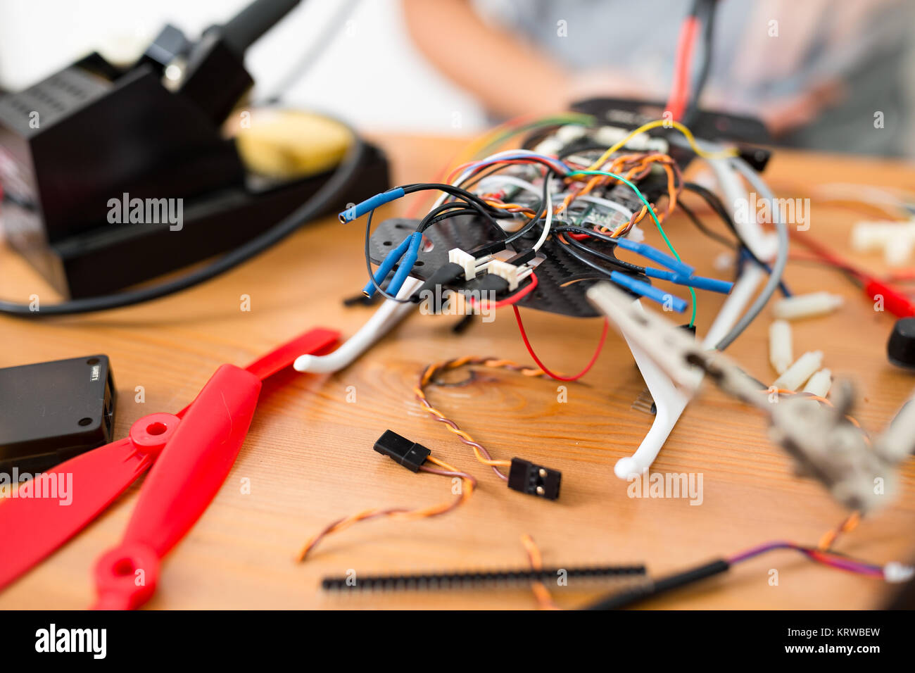 Installation of drone Stock Photo - Alamy