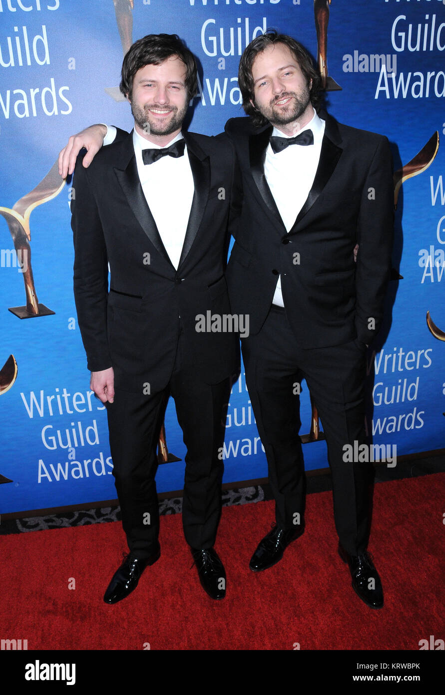 BEVERLY HILLS, CA - FEBRUARY 19: (L-R) Writers Matt Duffer and Ross ...