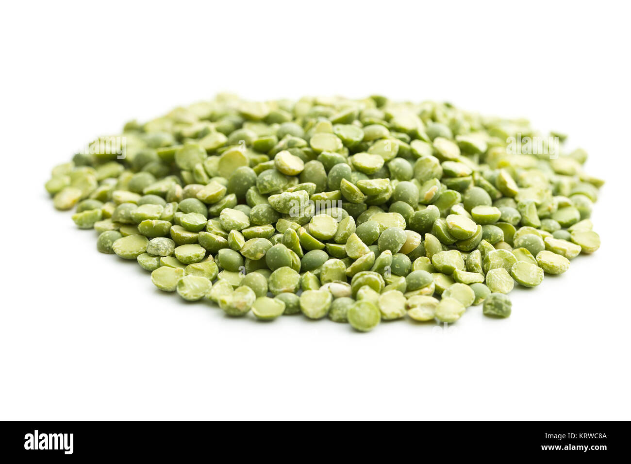 Green split peas Stock Photo - Alamy