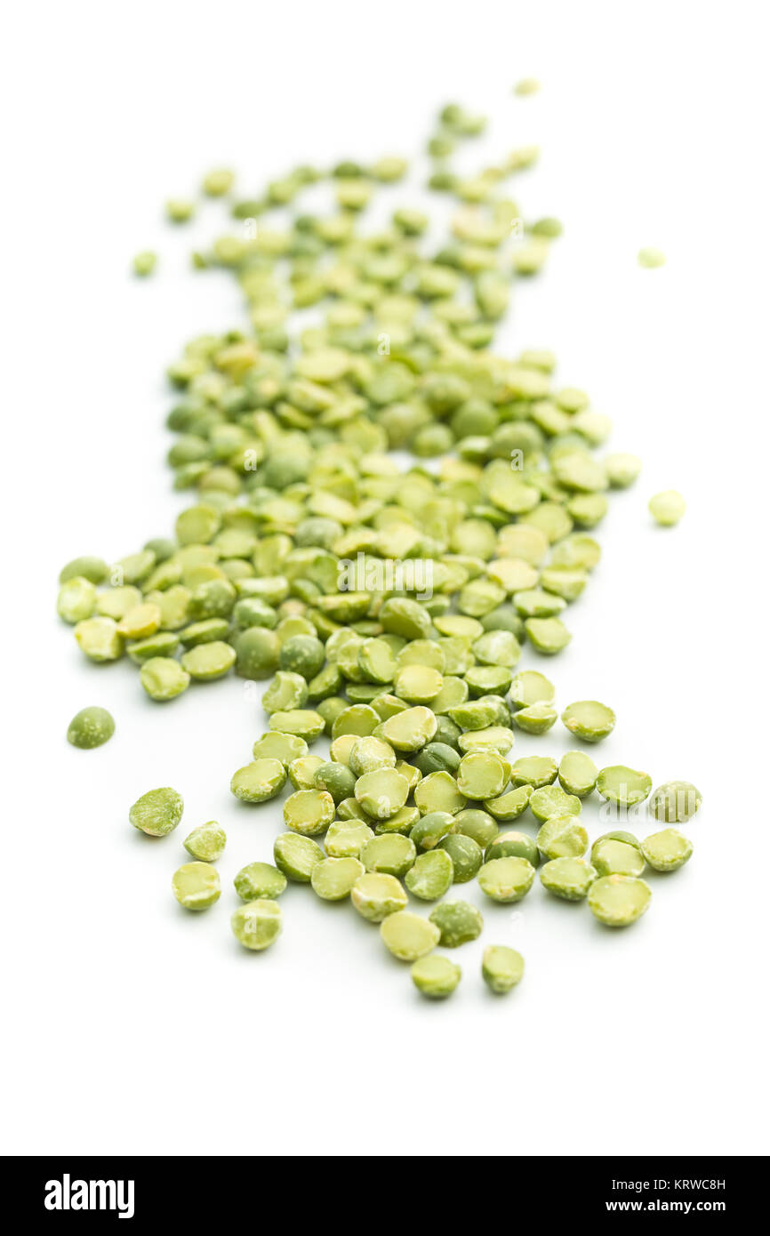 Green split peas Stock Photo - Alamy