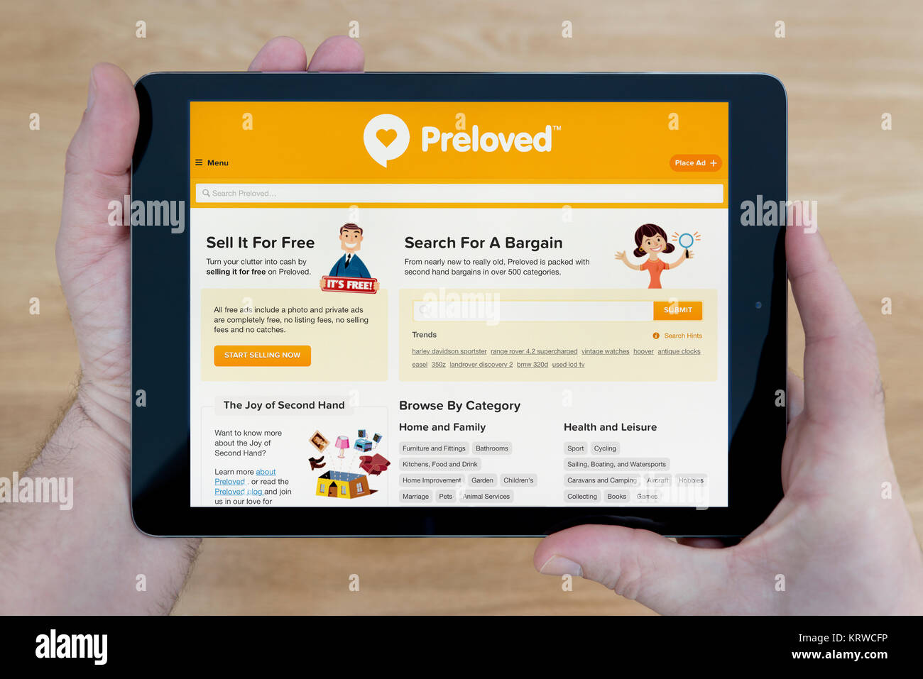 Preloved page hi-res stock photography and images - Alamy