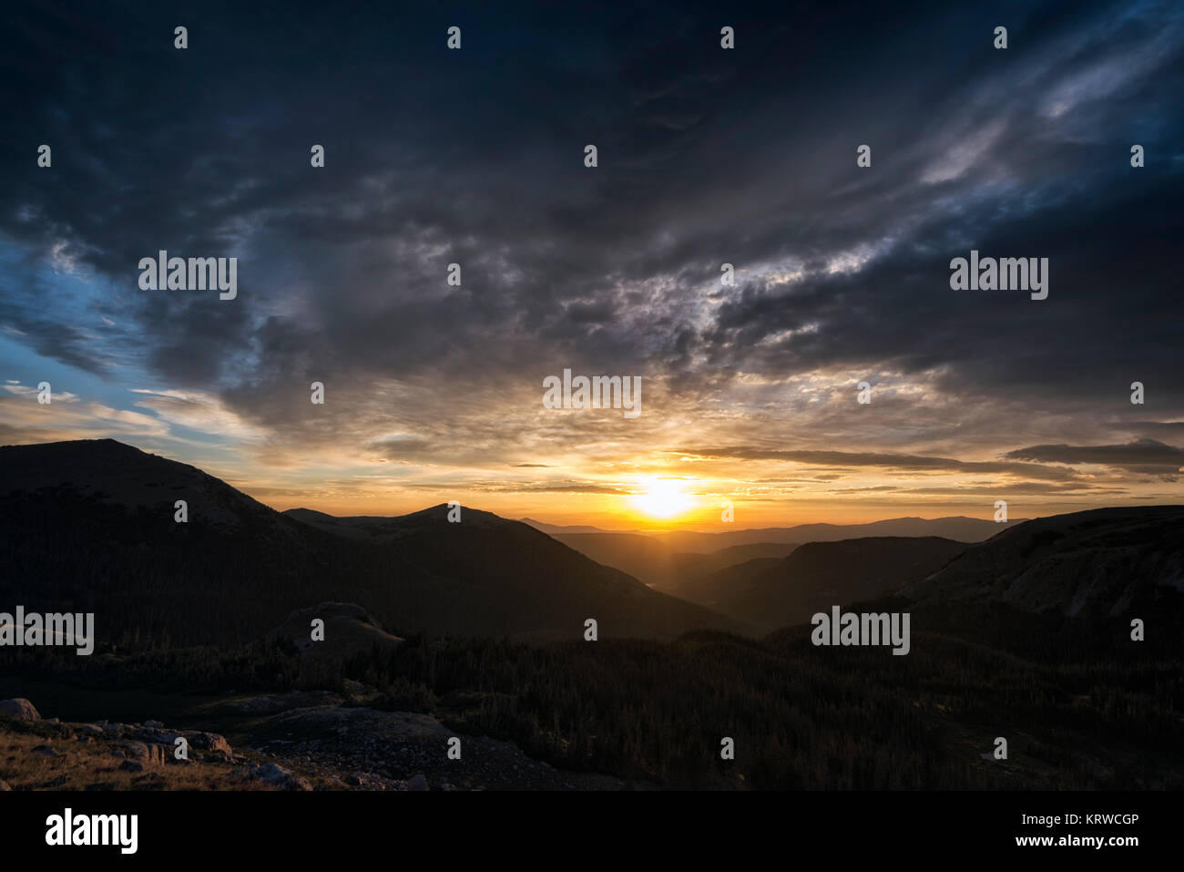Landscape in the Rawah Wilderness, Colorado Stock Photo - Alamy