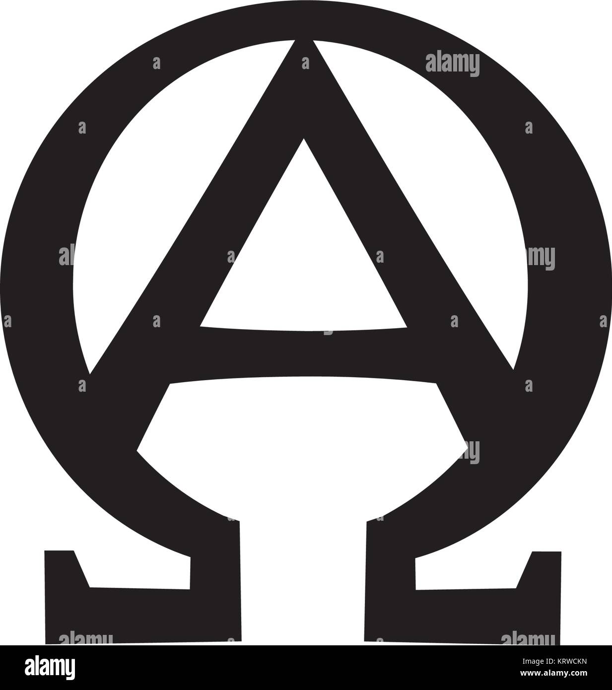 Alpha Omega Symbol High Resolution Stock Photography and Images - Alamy