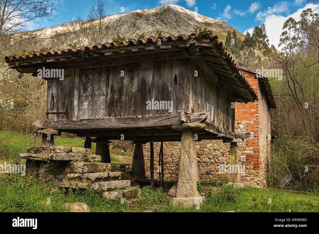 Horreo asturiano hi-res stock photography and images - Alamy