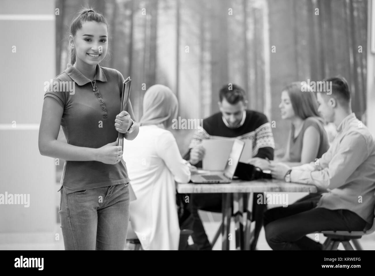 Team work Black and White Stock Photos & Images - Alamy