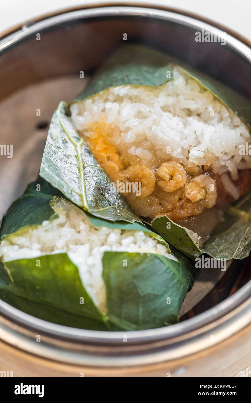 sticky rice dumpling Stock Photo - Alamy