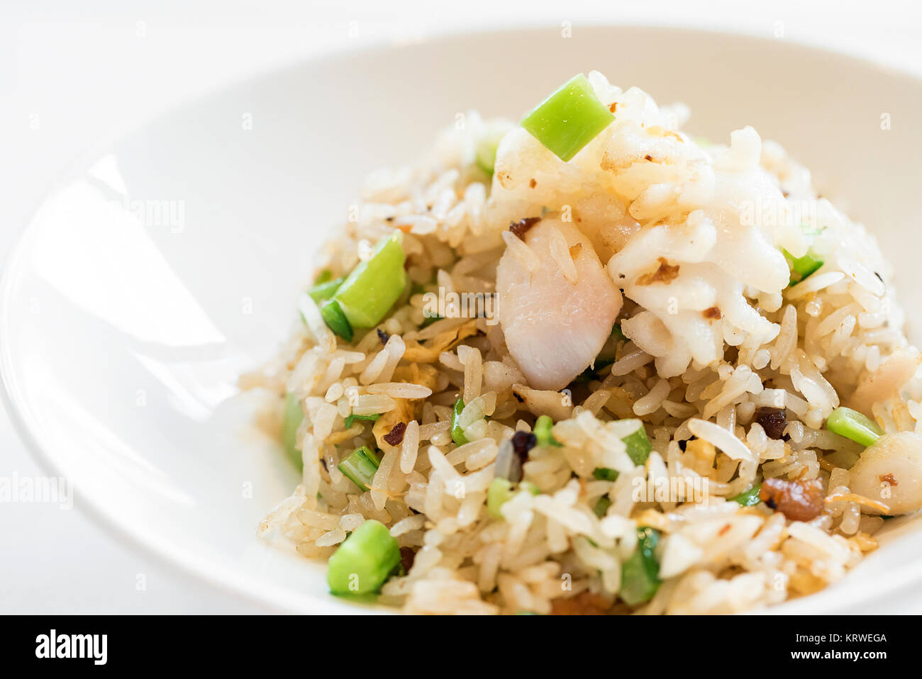 seafood fried rice Stock Photo - Alamy