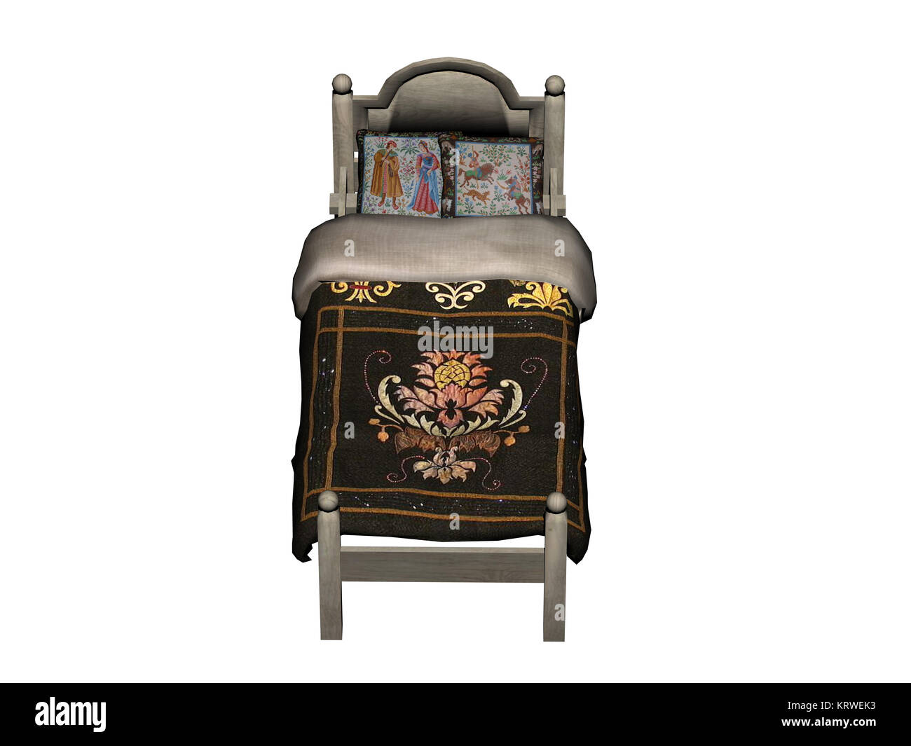 Middle ages bed hi-res stock photography and images - Alamy