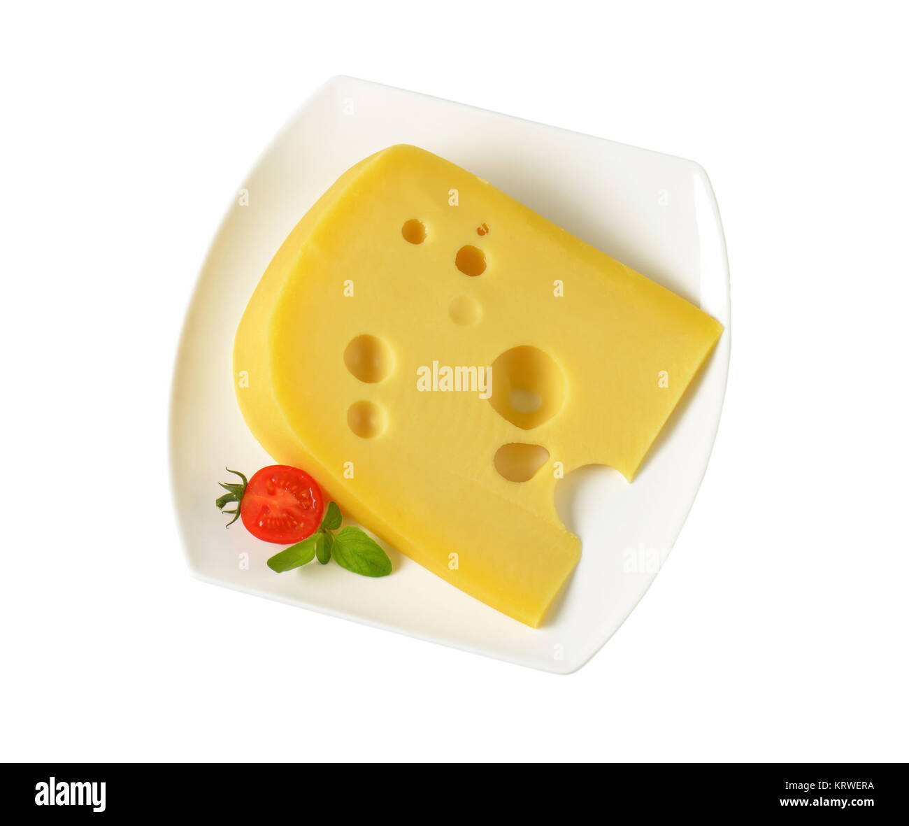 wedge of yellow cheese with eyes Stock Photo - Alamy